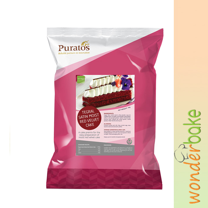 Puratos Tegral Red Velvet Cake Mix 1KG | Lazada PH