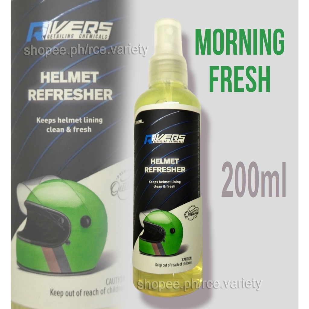 Helmet Refresher (RIVERS) Disinfectant Spray 200ml Morning Fresh ...