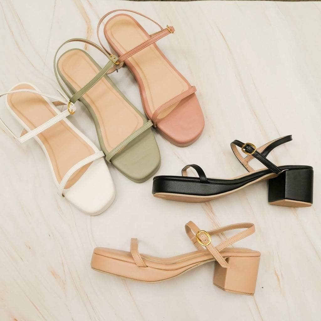 Mimi Footwear Kylie 2 inch Platforms Heels Sandals | Lazada PH