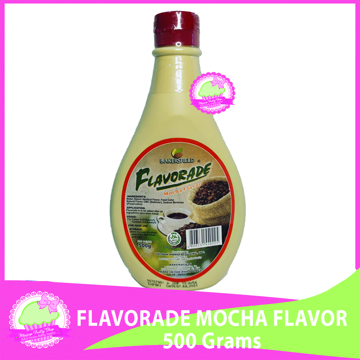 Mocha Flavor - 500ml - Bakersfield Flavorade - "Exp:AUG.2023" - Food ...