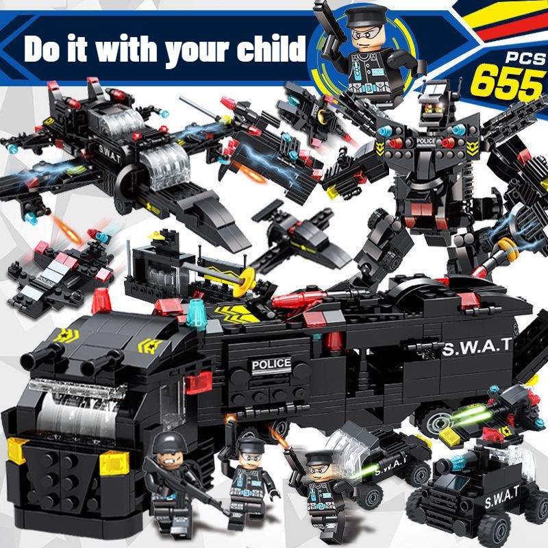 1000Pcs Ww2 Warship Building Blocks Toys Model Legao Warship BattleShip ...