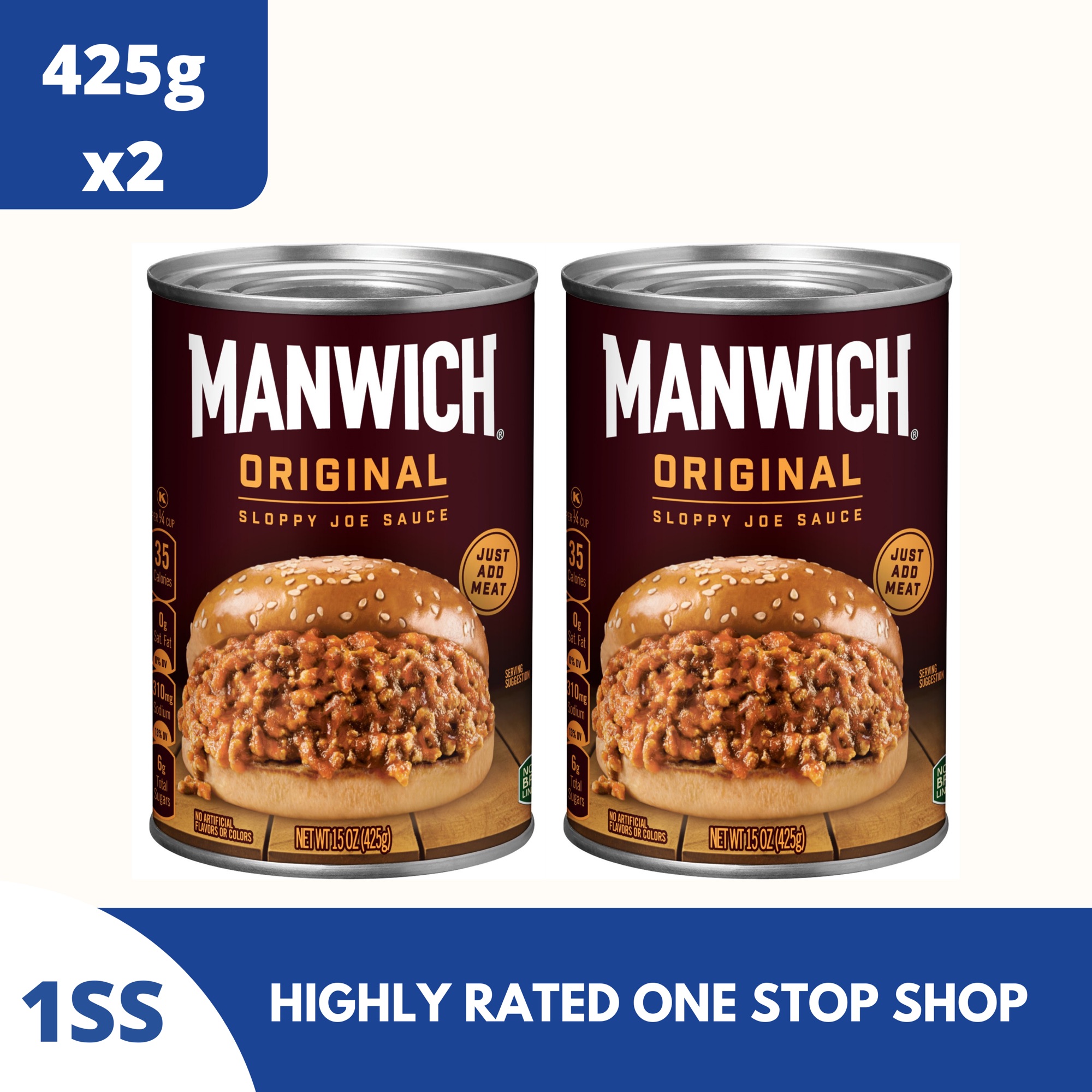 Manwich Original Sloppy Joe Sauce x 2 | Lazada PH