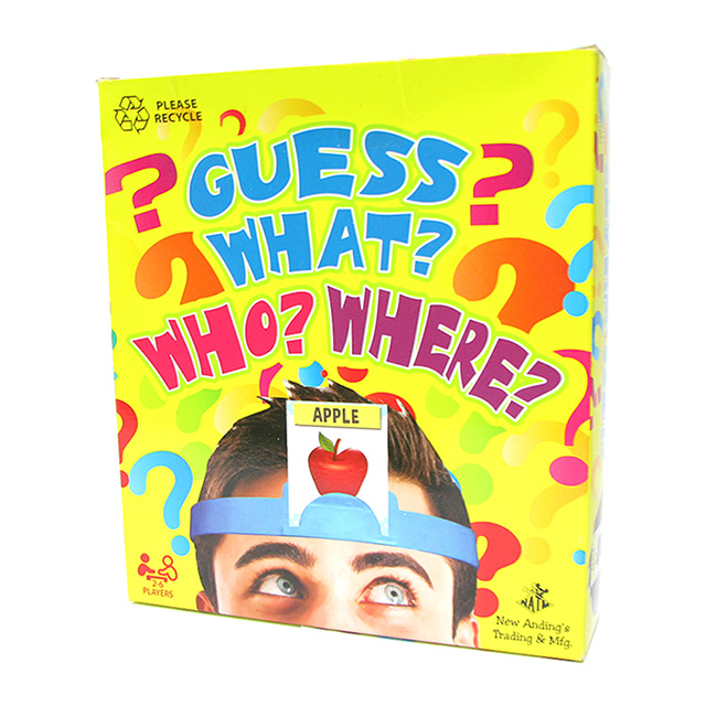 FS#109 Guess What? Who? Where? Game | Lazada PH