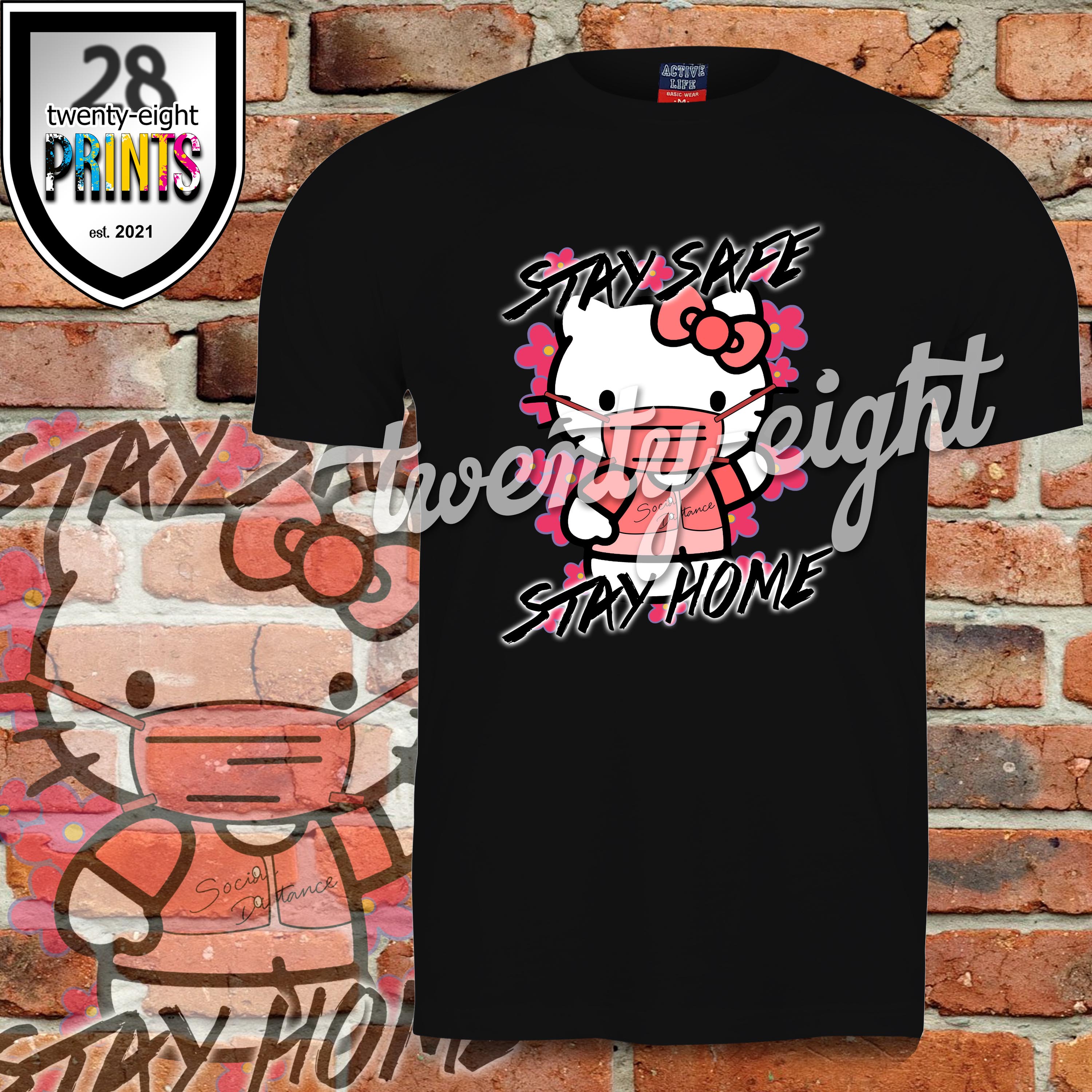 HelloKitty Stay Safe Shirt | Lazada PH