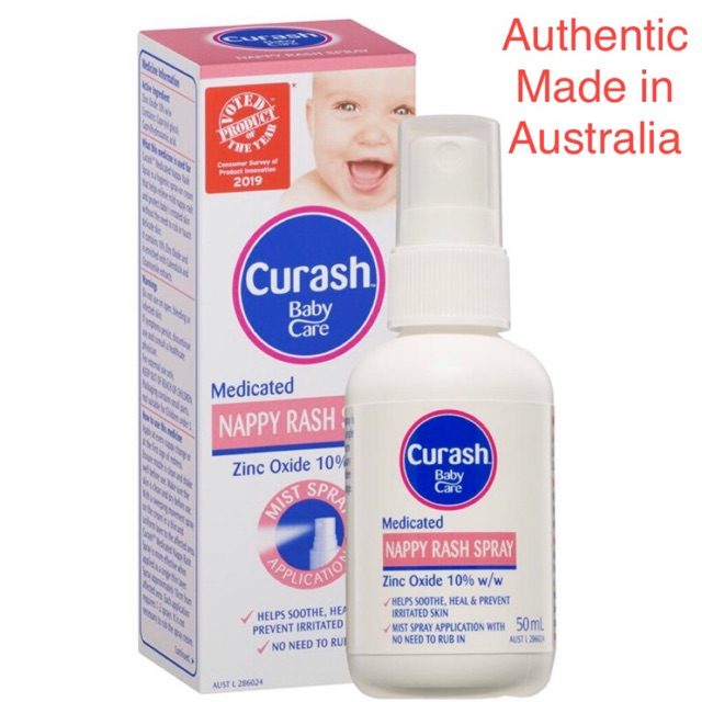 Curash Babycare Medicated Nappy Rash Spray 50ml | Lazada PH