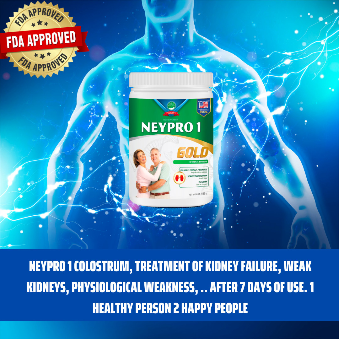 Authentic NEYPRO 1 Gold Colostrum Milk for Kidney Support and Treat ...