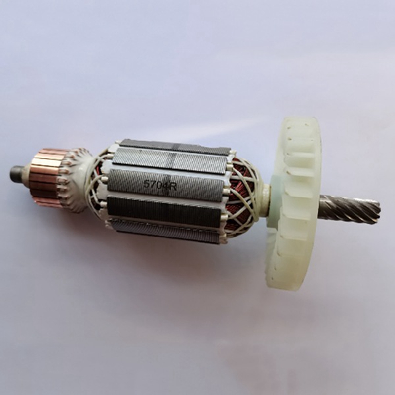 AC220-240V 9-Teeth Drive Shaft Electric Circular Armature Rotor for ...