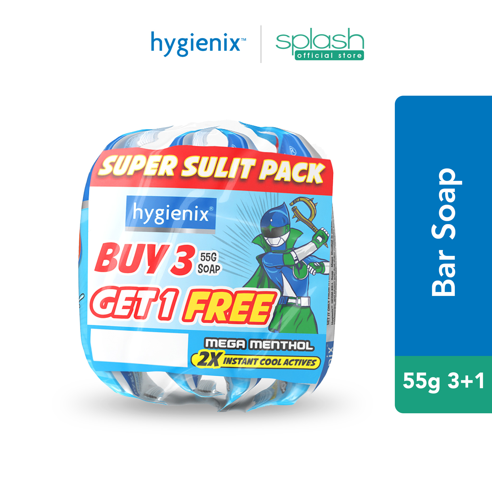 [BUY 3 GET 1] Hygienix AntiBacterial Germicidal Bar Soap with ...