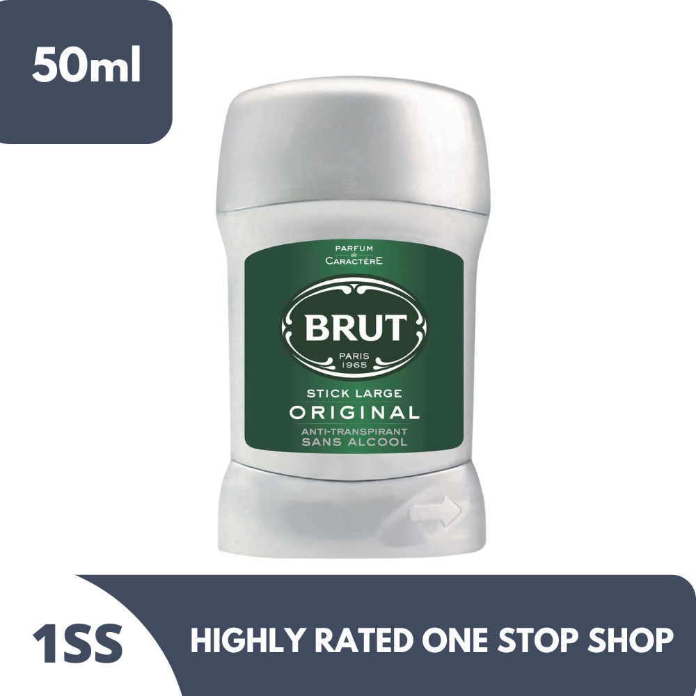 Brut Stick Large Original Anti-Perspirant 50ml | Lazada PH