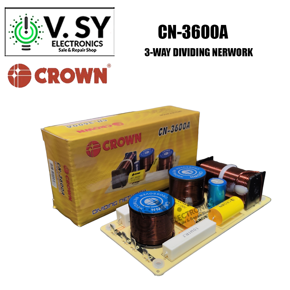Crown CN-3600A 600W 8ohms 3-way Dividing Network | Lazada PH