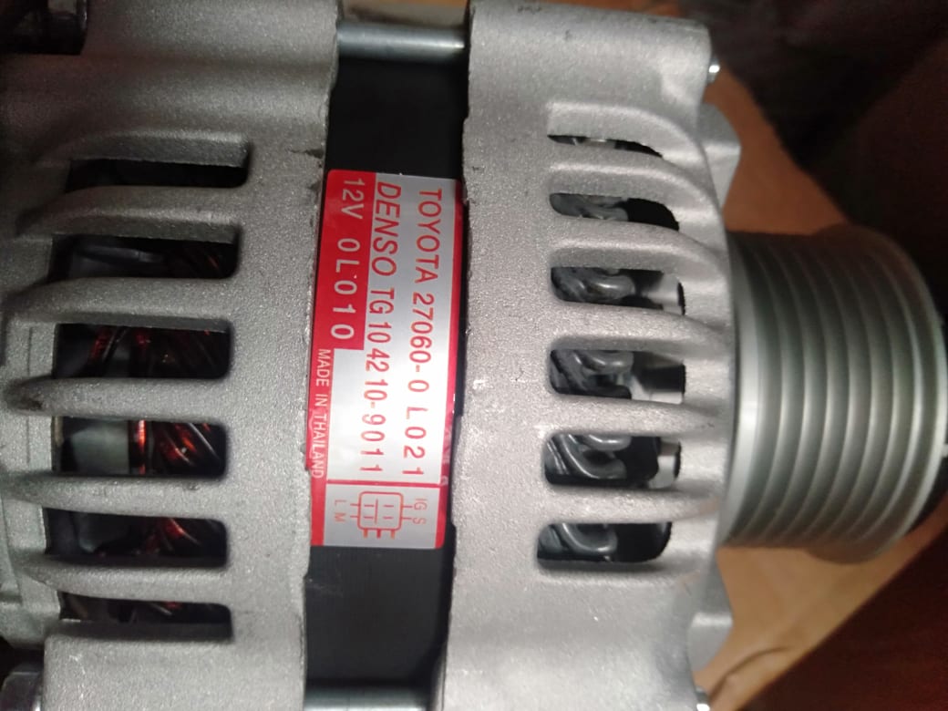ALTERNATOR REPLACEMENT 27060-0L021 27060-0L022 TOYOTA FORTUNER 2005 ...
