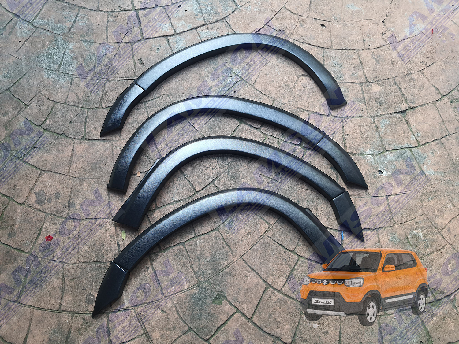 Suzuki S-presso Spresso 2020 - 2024 Wheel Arch Cladding Fender Flares ...