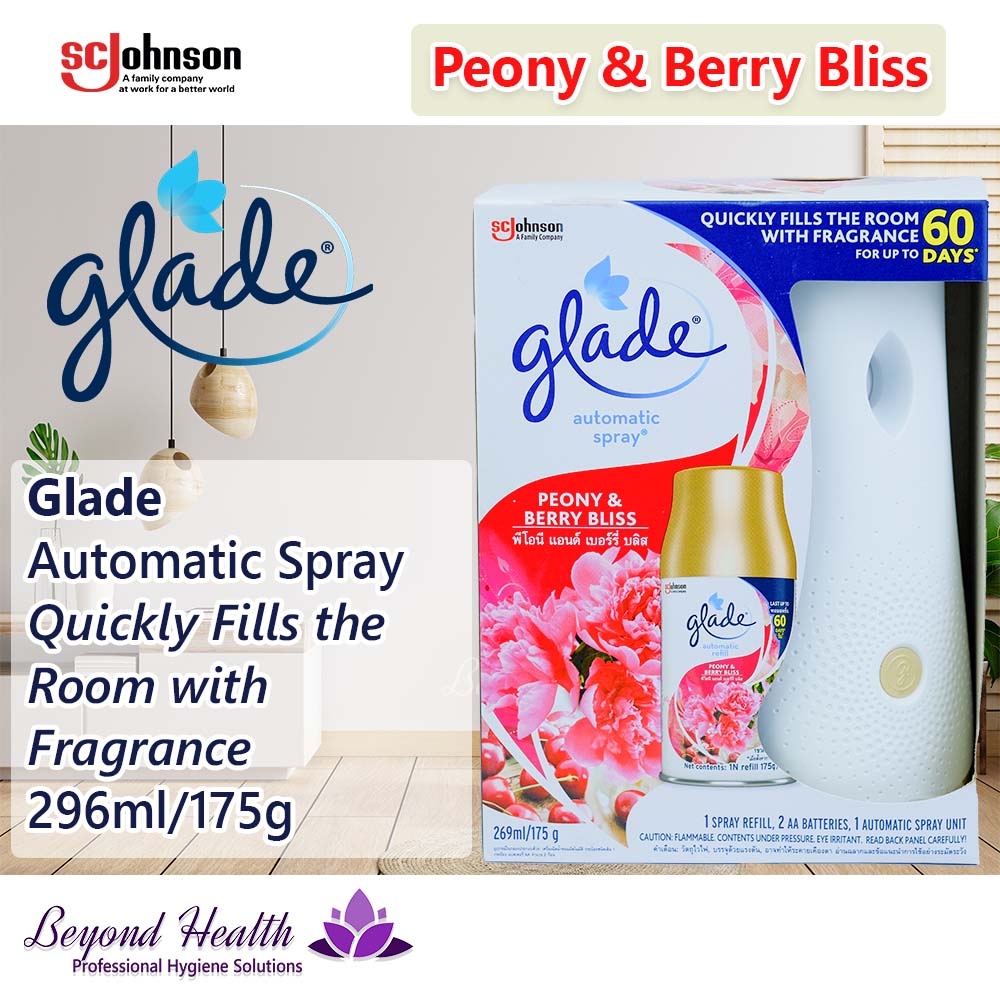 Glade Automatic Spray Quickly Fills the Room with Fragrance 296ml/175g ...