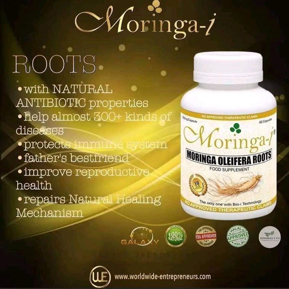 Moringa-i roots 60capsules | Lazada PH
