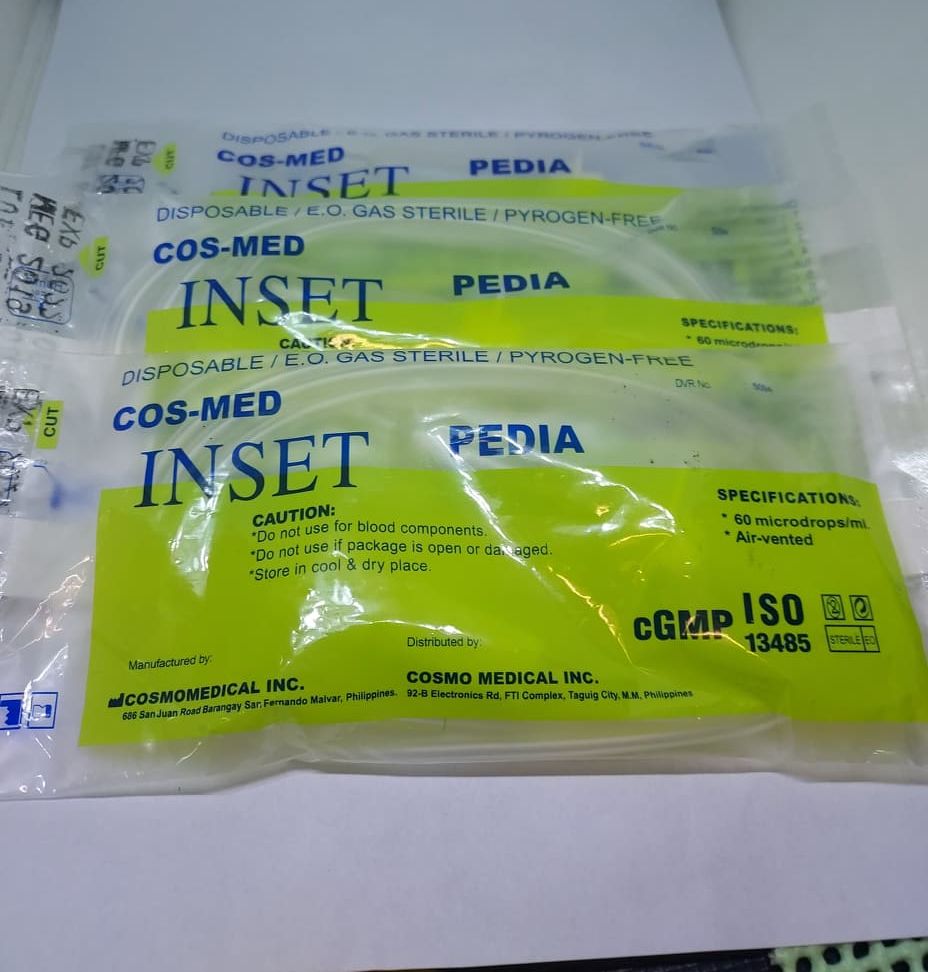 Cosmed IV Solution Set Pedia 60 MicroDrops/mlExp. 2022-08-02 | Lazada PH