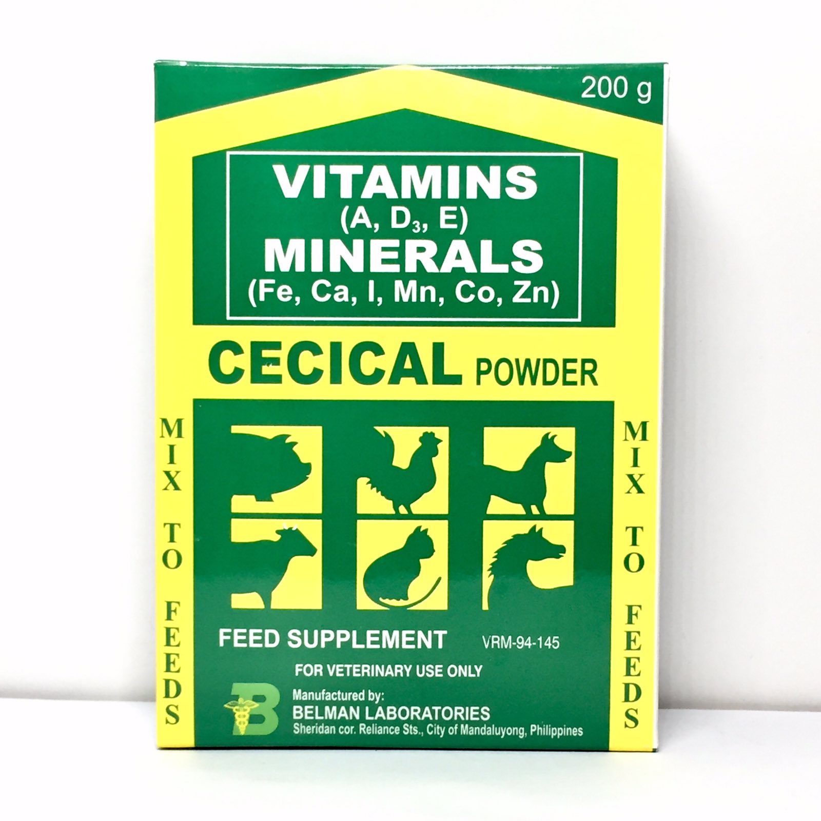 [SOUTH VET] CECICAL POWDER FOR GAMEFOWL / VITAMINS ng Manok Panabong ...