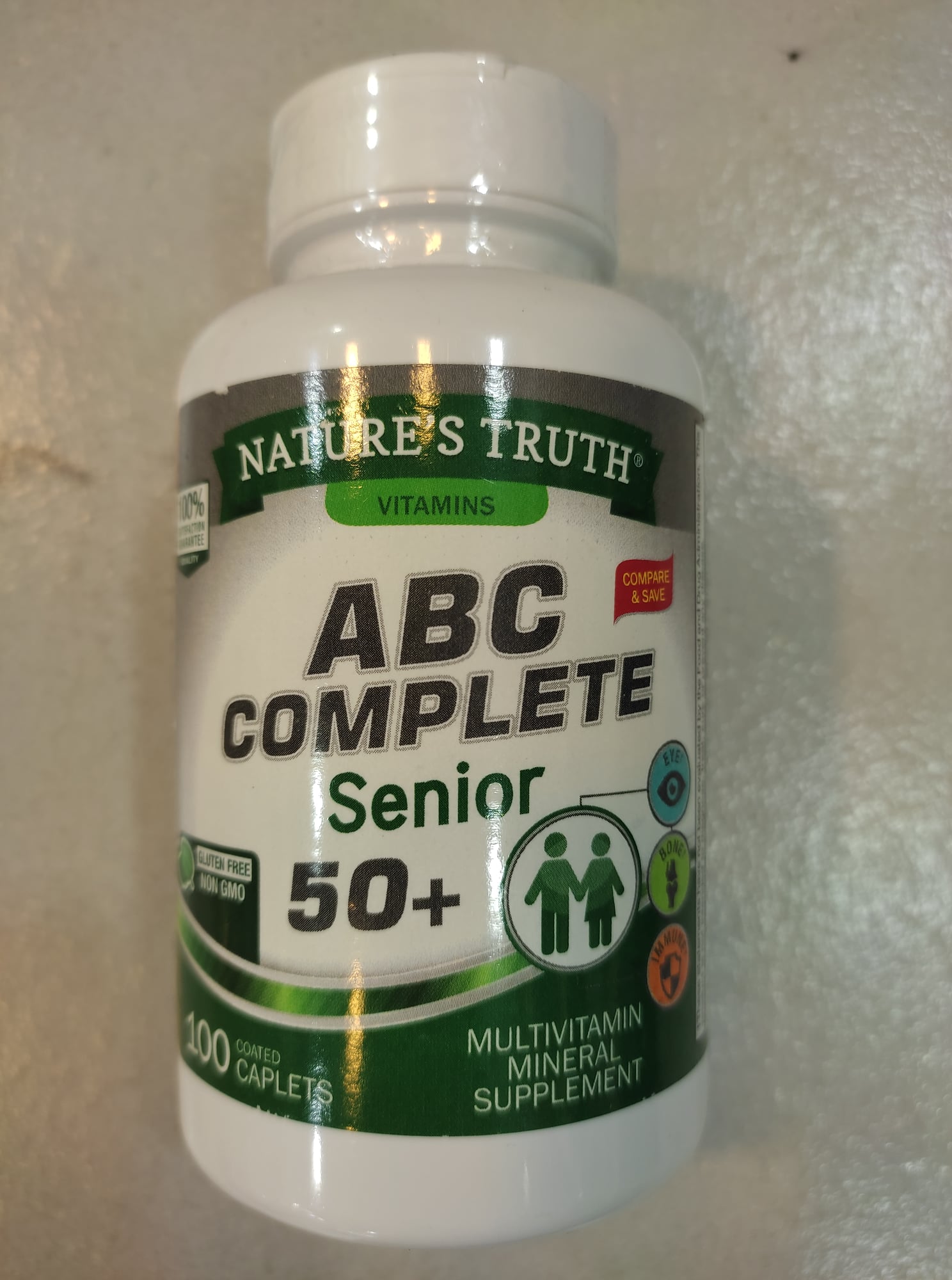 Nature's Truth Vitamins ABC Complete Senior 50+ 100's Expiry Date 11/ ...