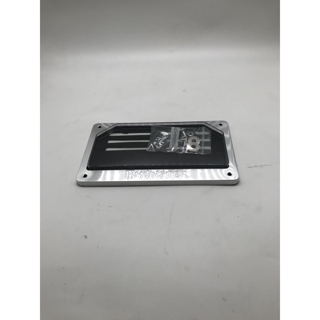 UNIVERSAL ALLOY MOTOR LICENSE PLATE NUMBER FRAME | Lazada PH