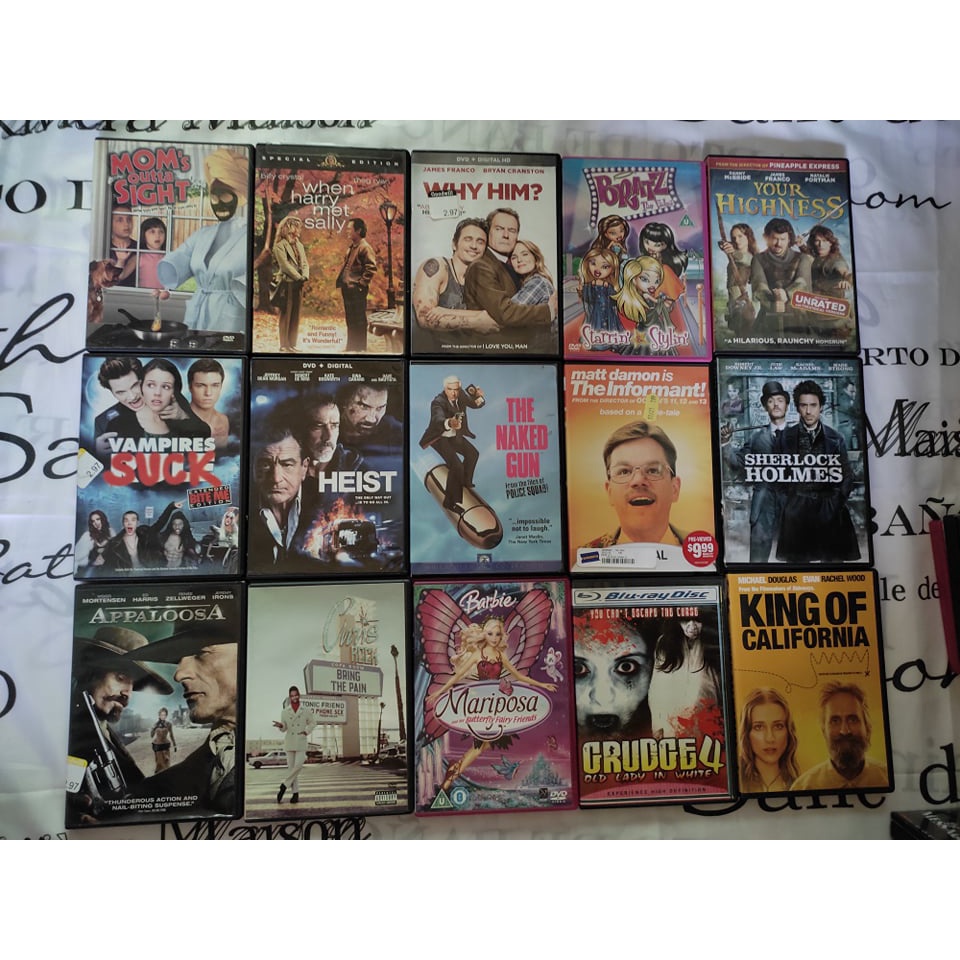 DVD movie shipped from USA Assorted for kids and adult DVD BATCH#6Frq ...