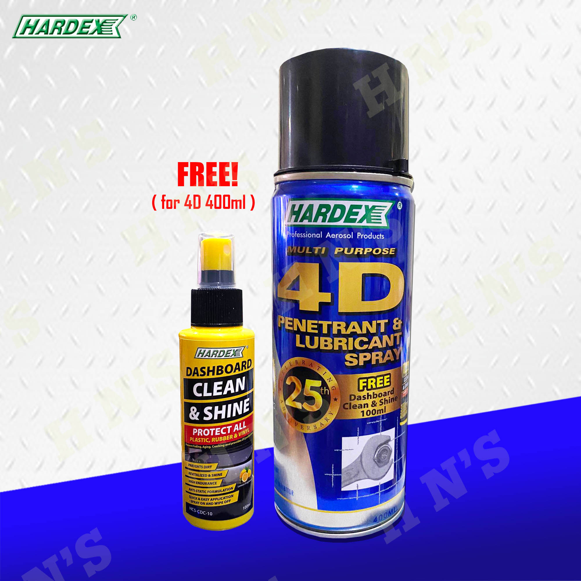 Hardex 4D Penetrant and Lubricant Spray - 200 ml / 400 ml | Lazada PH