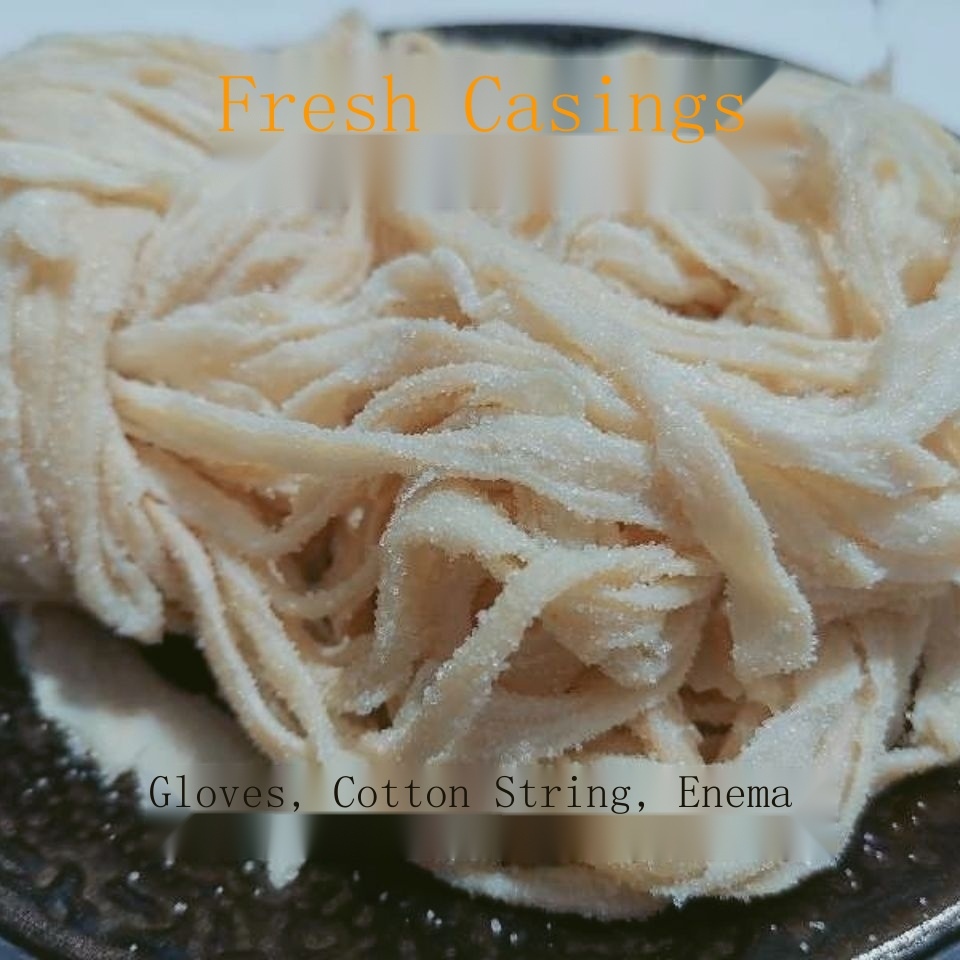 salted hog casings sheep casing homemade sausage roasted dried ...