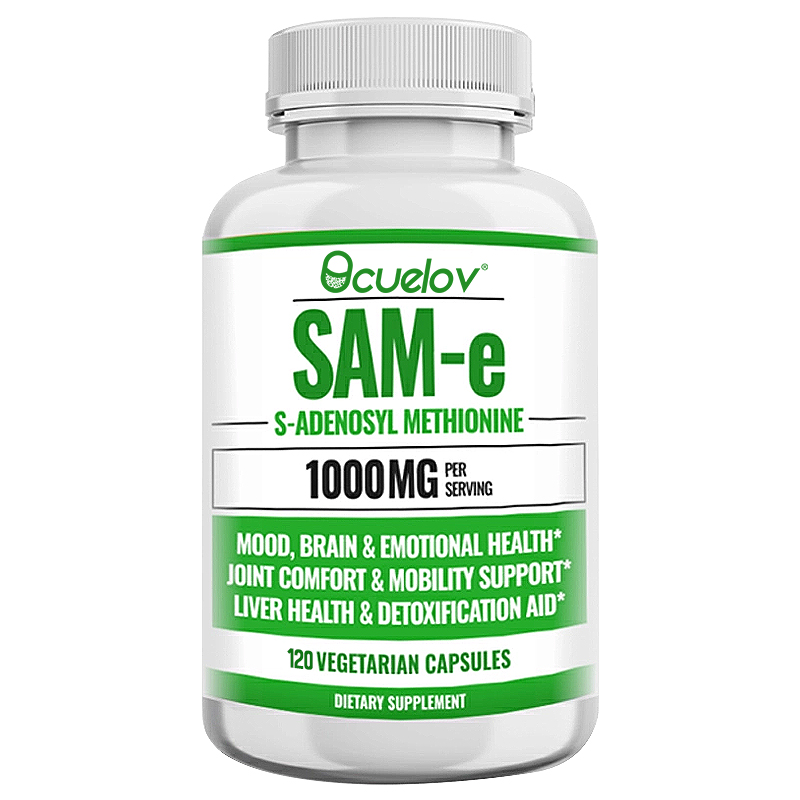 SAM-e 1000 mg / 120 capsules / (S-adenosylmethionine) supports liver ...