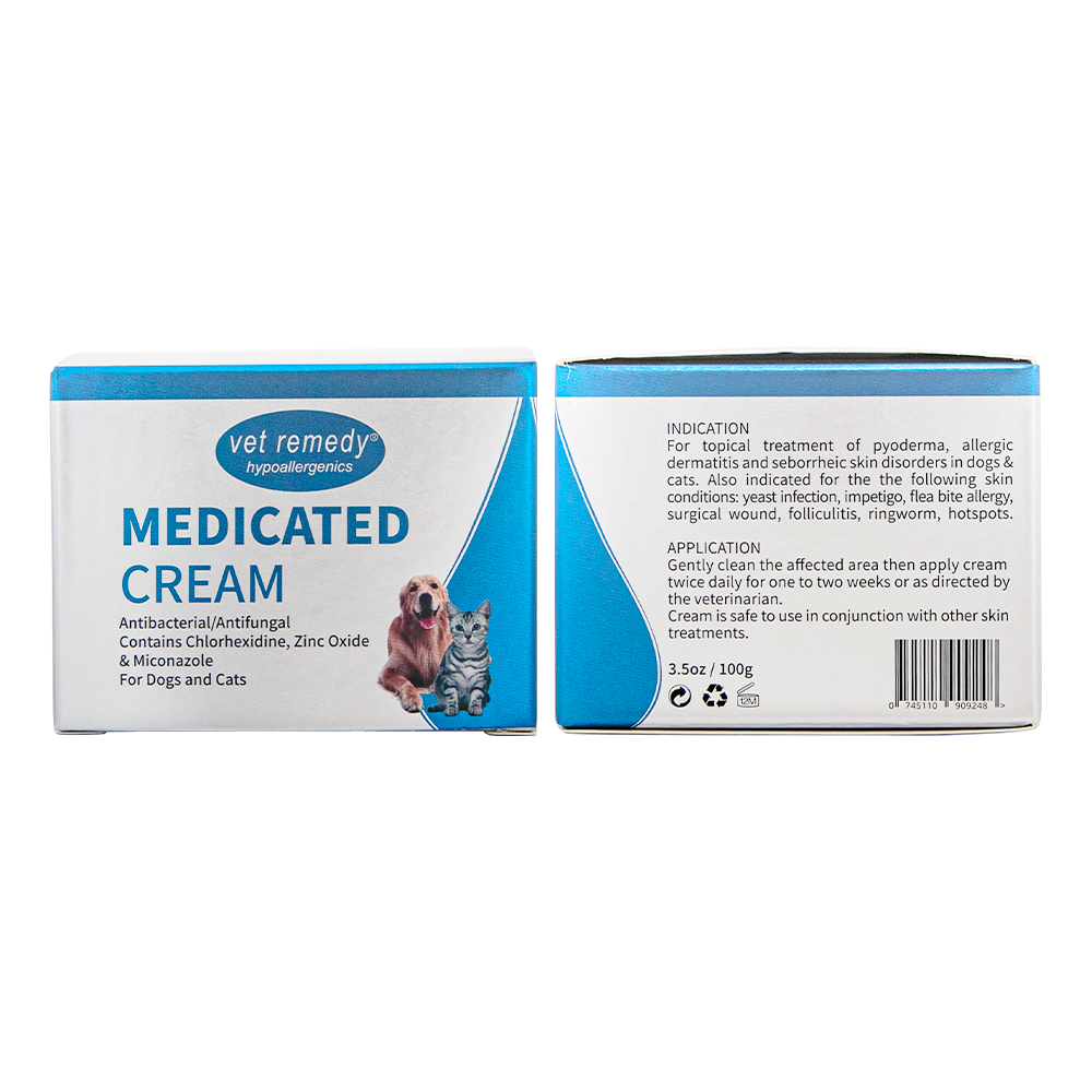 Vet Remedy Medicated Cream 100 Grams (for all skin irritations in dogs ...