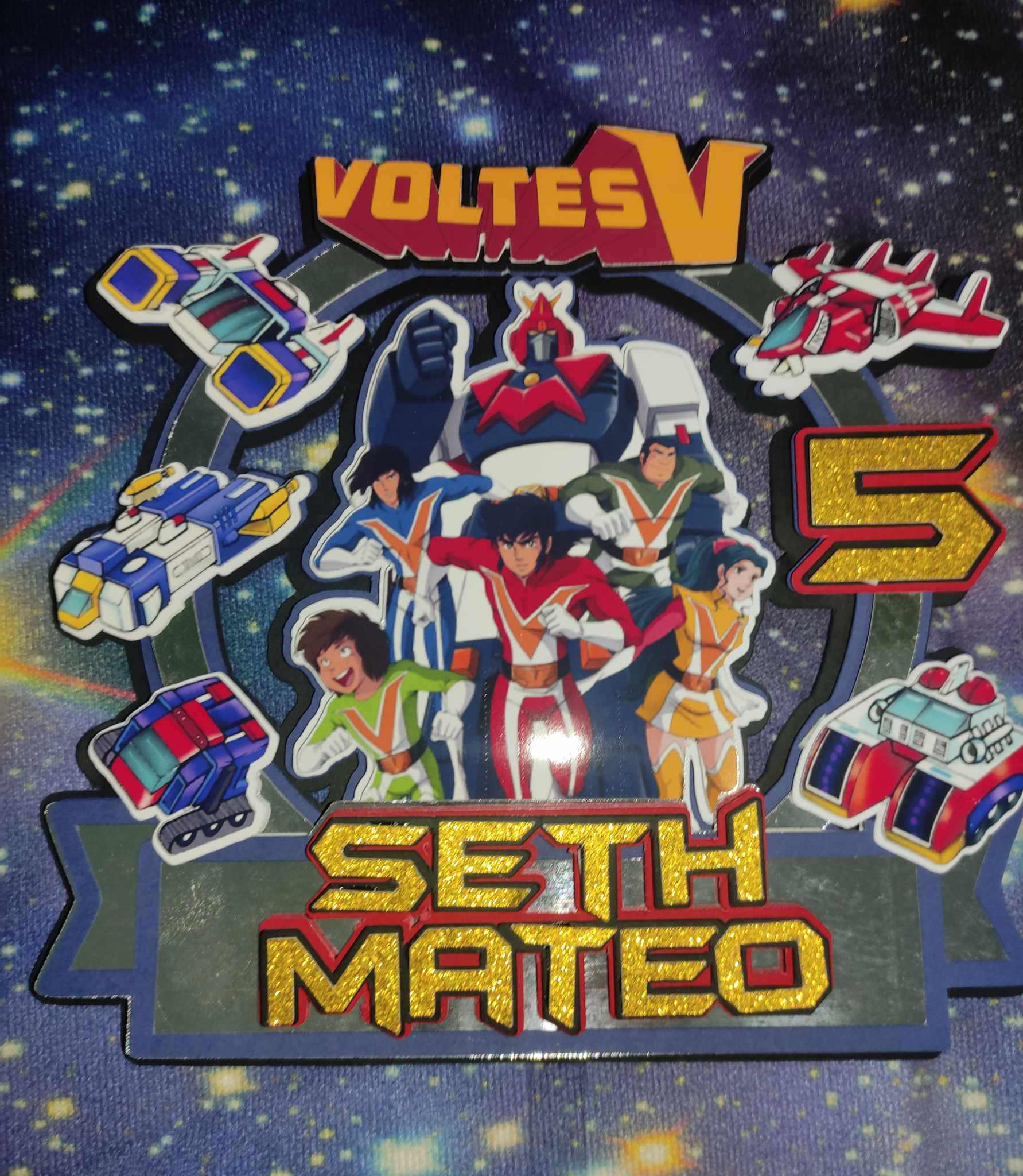 Voltes V Customized Cake Topper | Lazada PH