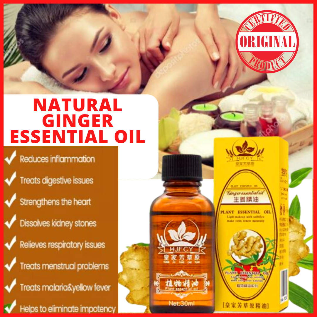 Imported Essential Oil Ginger For Relaxing Whole Body Massage ...