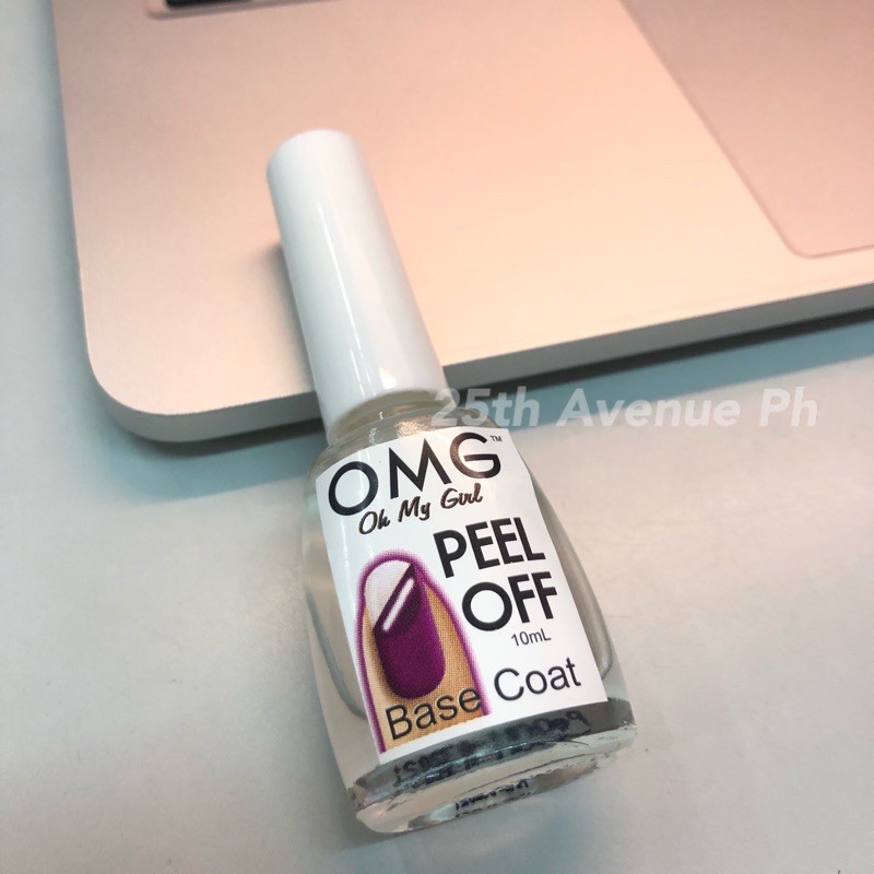 COD‼️ OMG BASE COAT TOP COAT CUTICS NAIL POLISH MATTE POTION / PEEL OFF ...