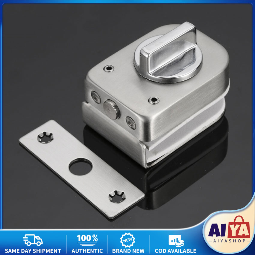 ★Same Day Shipping★ Glass Sliding Door Latch Lock Non-Apertured ...
