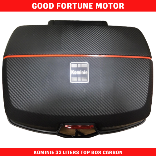 KOMINIE MOTORCYCLE TOP BOX CARBON 32 LITERS | Lazada PH