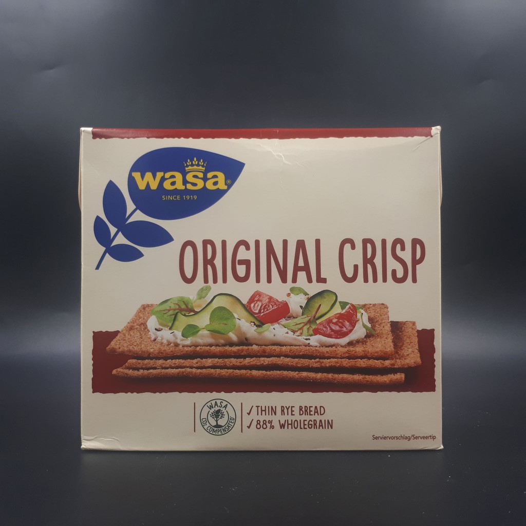 Wasa Original Crisp Bread 200g/ Wasa Roggendunn (Thin) 205g/ Wasa ...