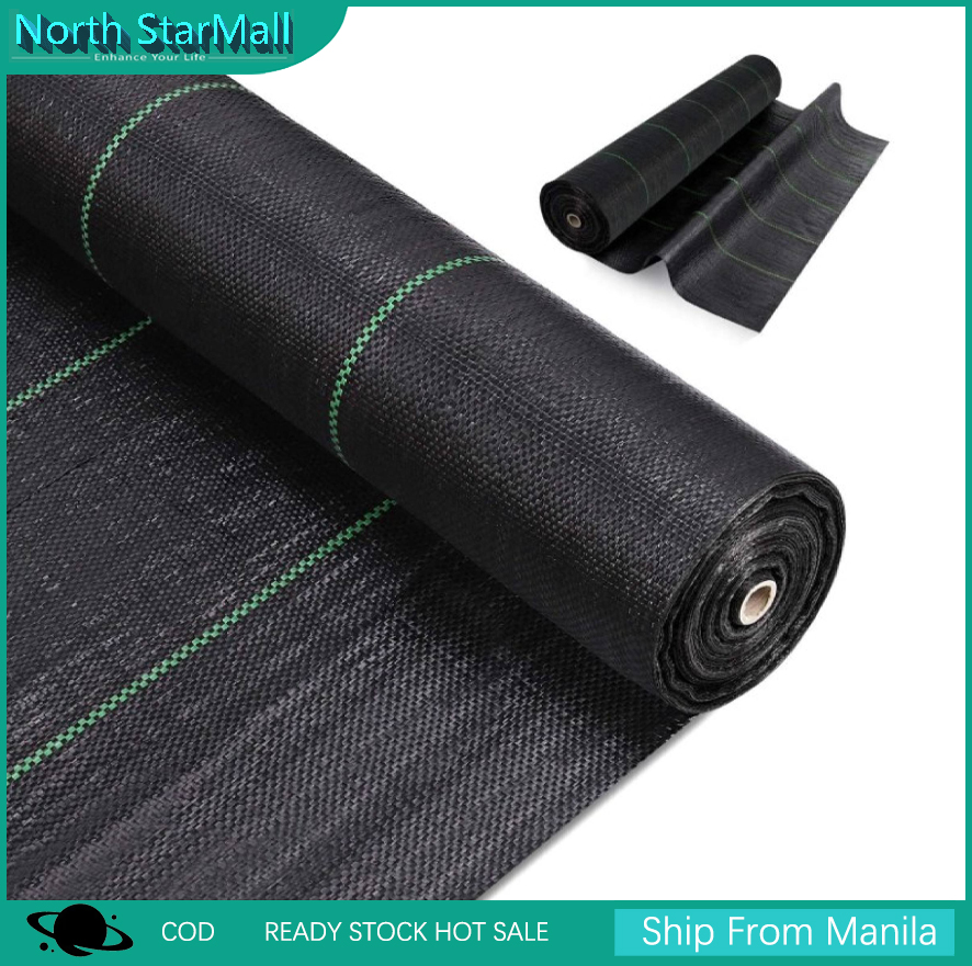 thickest Garden Weed Barrier Fabric Durable Heavy-Duty Garden Grass ...