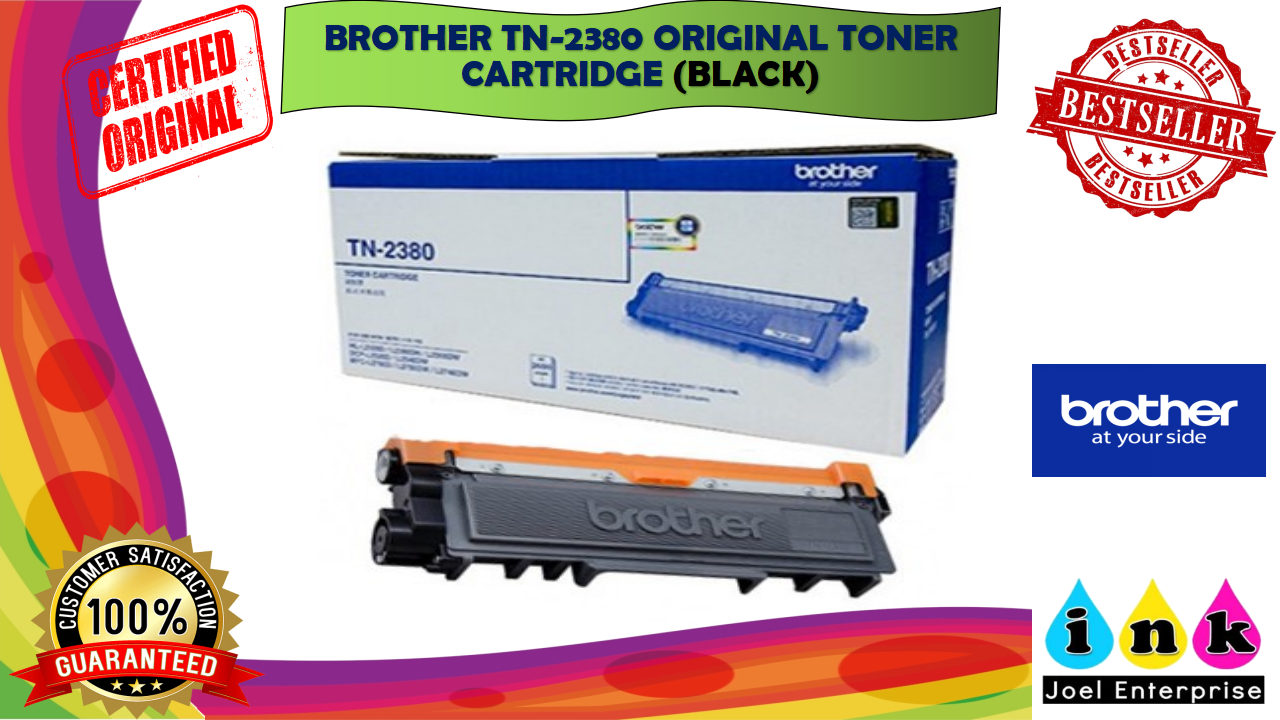 BROTHER TN-2380 ORIGINAL TONER CARTRIDGE (BLACK) | Lazada PH