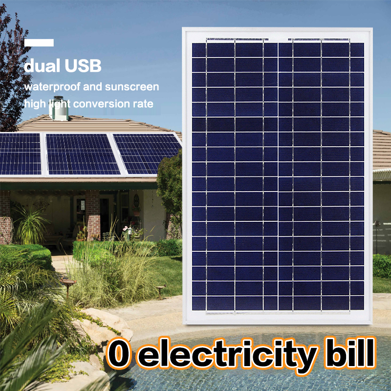 300W Solar Panel 18 Volt Pv Solar Module Solar Cell Panel generator for ...