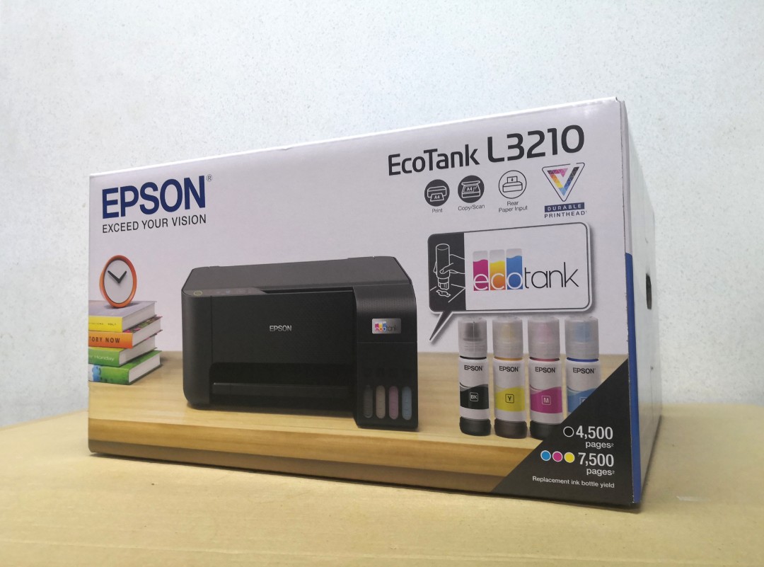 EPSON L3210 COLORED PRINT/ SCAN / COPY FUNCTION | Lazada PH