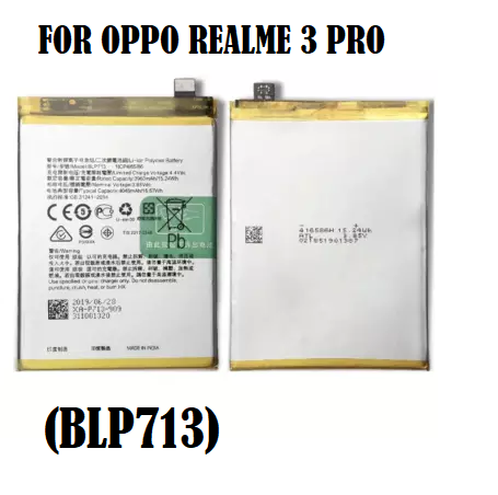 REPLACEMENT BATTERY FOR OPPO REALME 3 PRO (BLP713) | Lazada PH