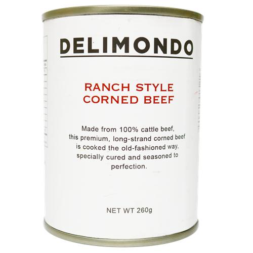 DELIMONDO Easy Open Can Ranch Style Corned Beef 260g | Lazada PH