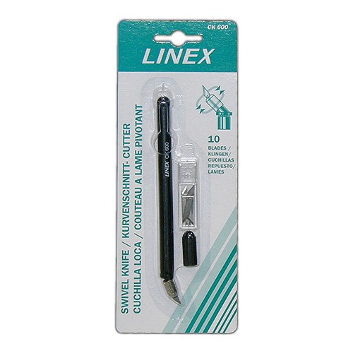 Linex CK600 Swivel Knife/Cutter with Spare Blade Set Art Knife | Lazada PH