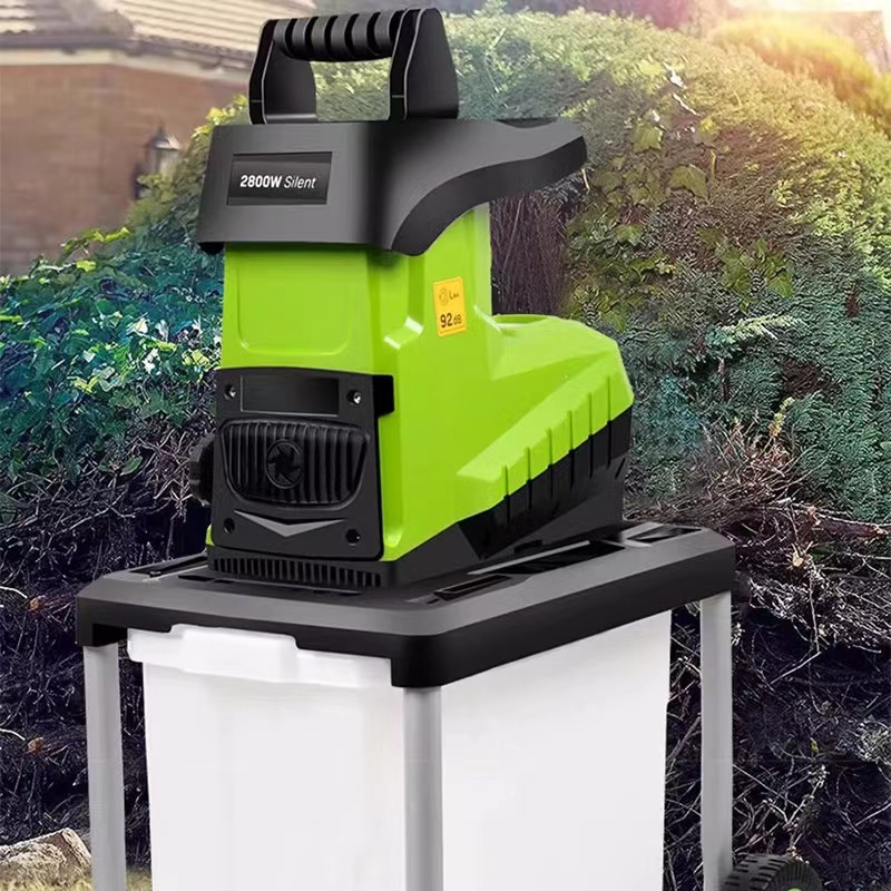 Electric Branch Shredder 2800W Garden Electric Pulverizer High Power ...