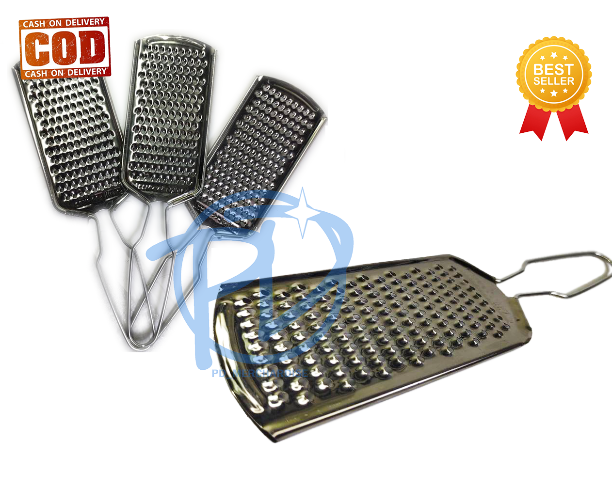 COD PD Grater Stainless Steel Multipurpose Cheese Shredder Cheese ...