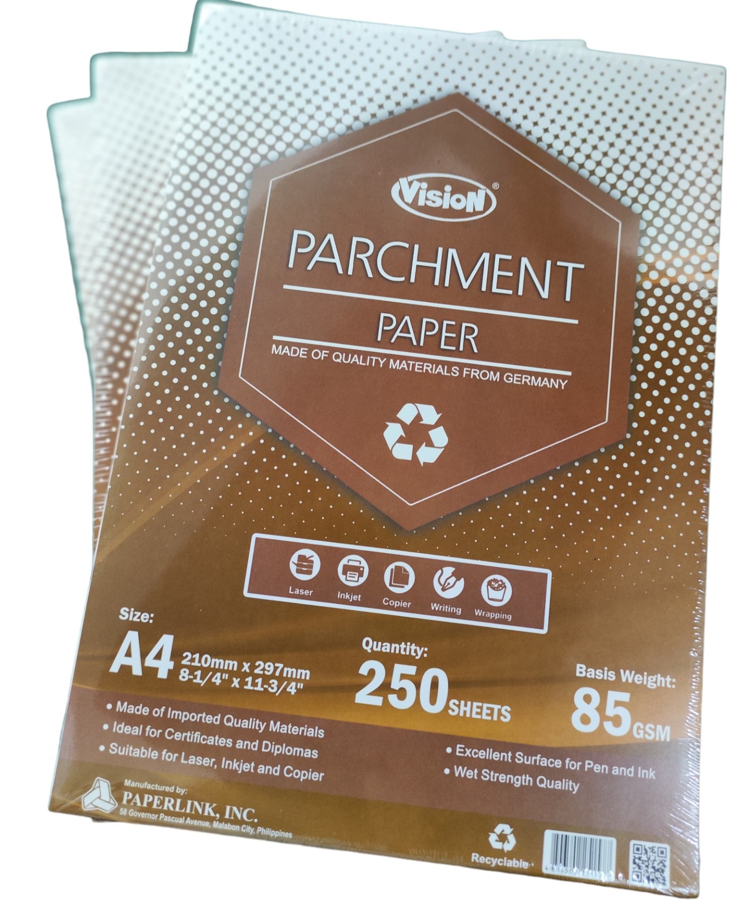 Parchment Paper Vision A4 Certificate Diploma Invitation Size 85 GSM ...