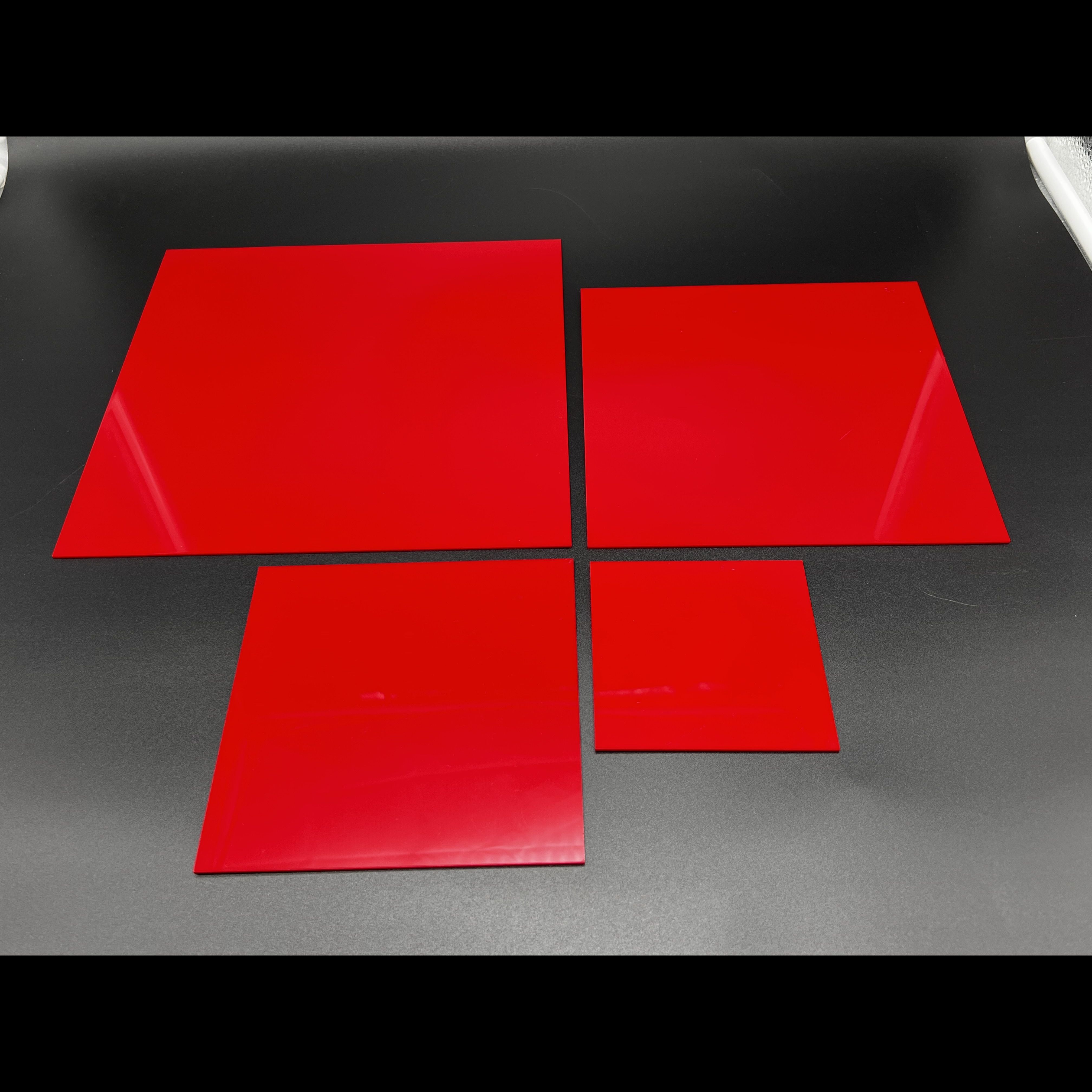 (RED,BLACK,BLUE) 2mm & 3mm Thickness COLORED ACRYCLIC GLASS BOARD ...