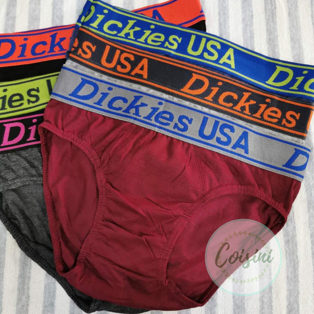 Men's clothing underwear underwear COD 12 pcs Dickies USA Men's Brief ...