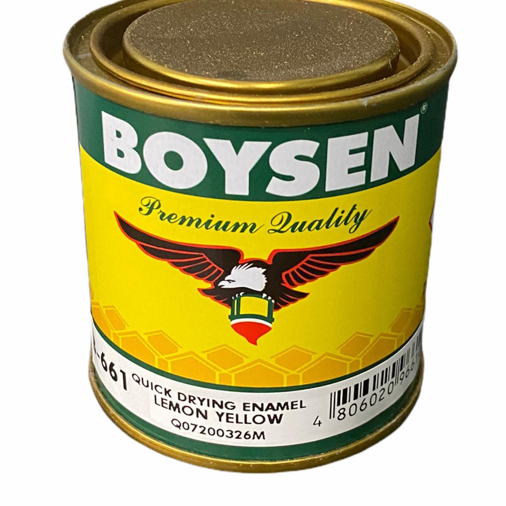 boysen b-661 Quick dry enamel lemon yellow (1liter) | Lazada PH