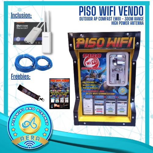 AeraComputerCenter PisoWifi Piso Wifi Vendo Machine w/ lifetime license ...