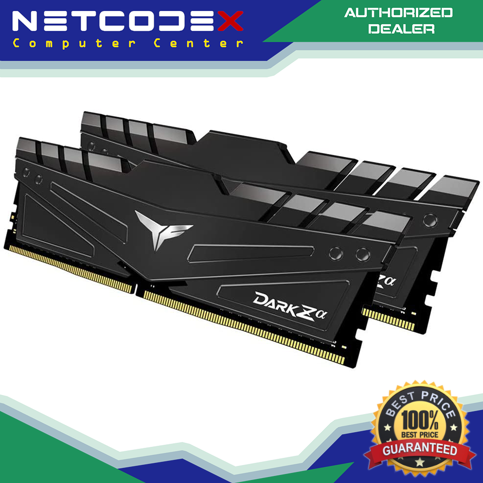 TEAMGROUP T-Force Dark Za (Alpha) 32GB Kit (2x16GB) DDR4 Dram 3600MHz ...