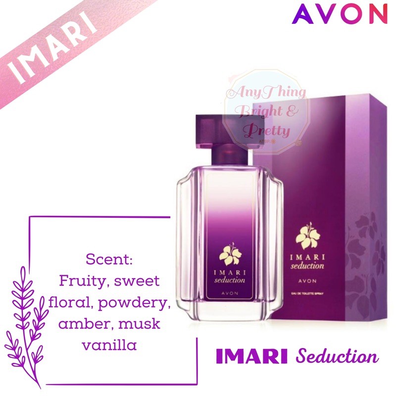 Avon IMARI Eau De Cologne and Parfum Spray 50ml | Lazada PH