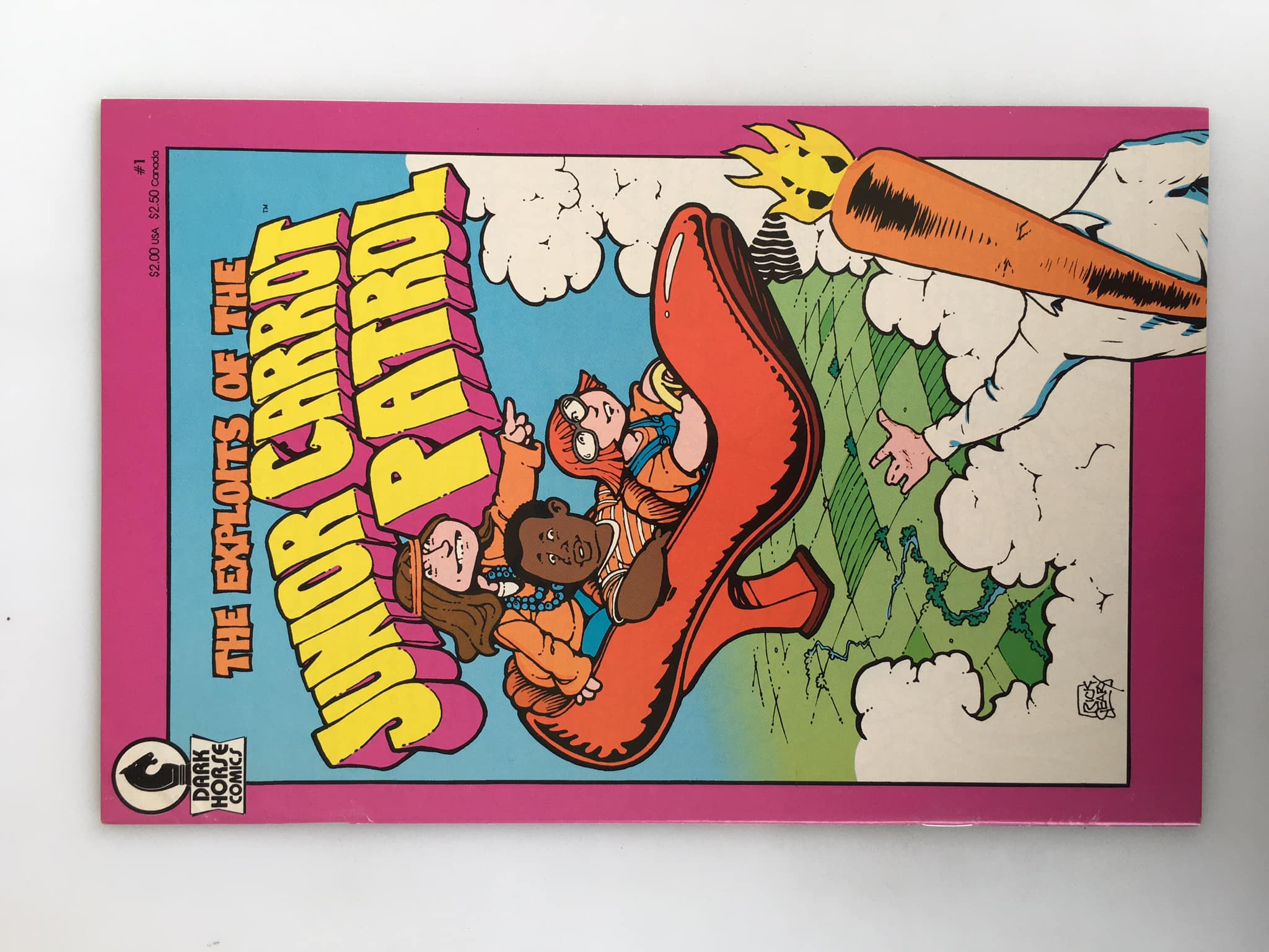 Junior Carrot Patrol 1 Published May 1989 by Dark Horse Comic Book ...